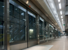 Stockholm City Line | Platform Screen Doors | PSD | Gilgen Door Systems